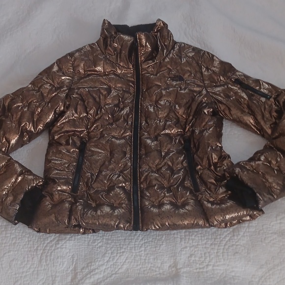 The North Face | Jackets & Coats | The North Face Metallic 55 Down Filled Puffer Jacket | Poshmark